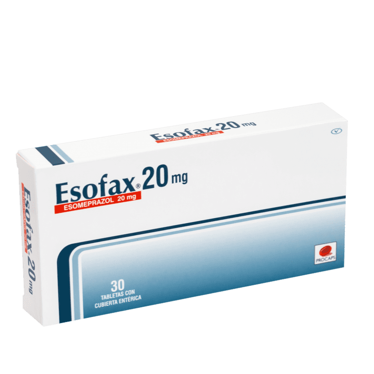 ESOFAX 20 MG CAJA X 30 TAB - PROMEDICAL