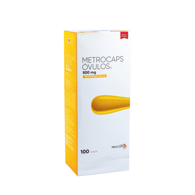 METROCAPS 500 MG CAJA X 100 OVULOS - PROMEDICAL