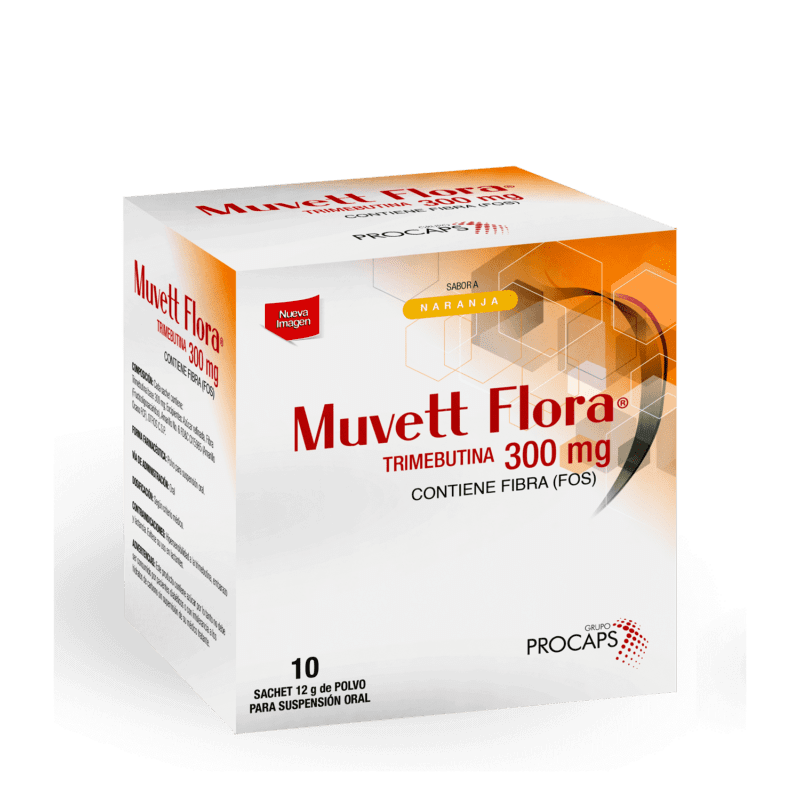 MUVETT FLORA 300 MG CAJA X 10 SOBRES - PROMEDICAL