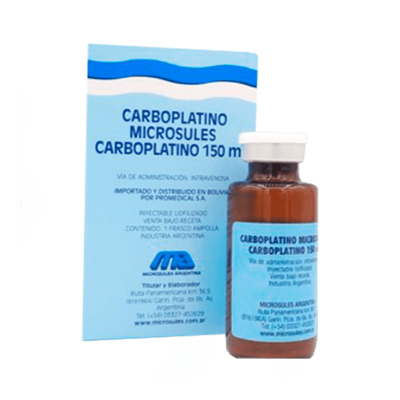 CARBOPLATINO 150MG CAJA X 1 VIAL. - PROMEDICAL