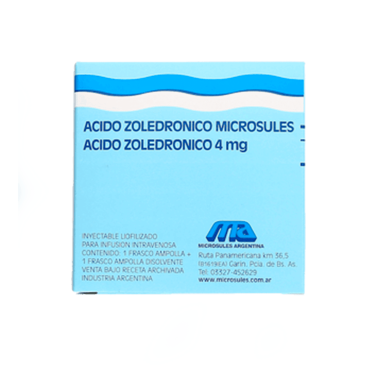 ACIDO ZOLEDRÓNICO 4 MG. X1 AMPOLLA - PROMEDICAL