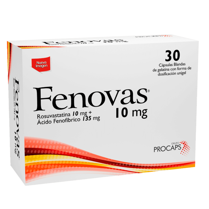 FENOVAS 10 MG CAJA X 30 UN CIAL - PROMEDICAL